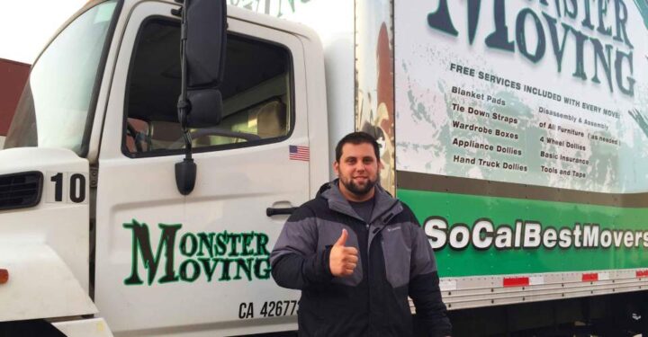 Monster Moving – Box Truck Wraps for Moving Company | Orange County ...